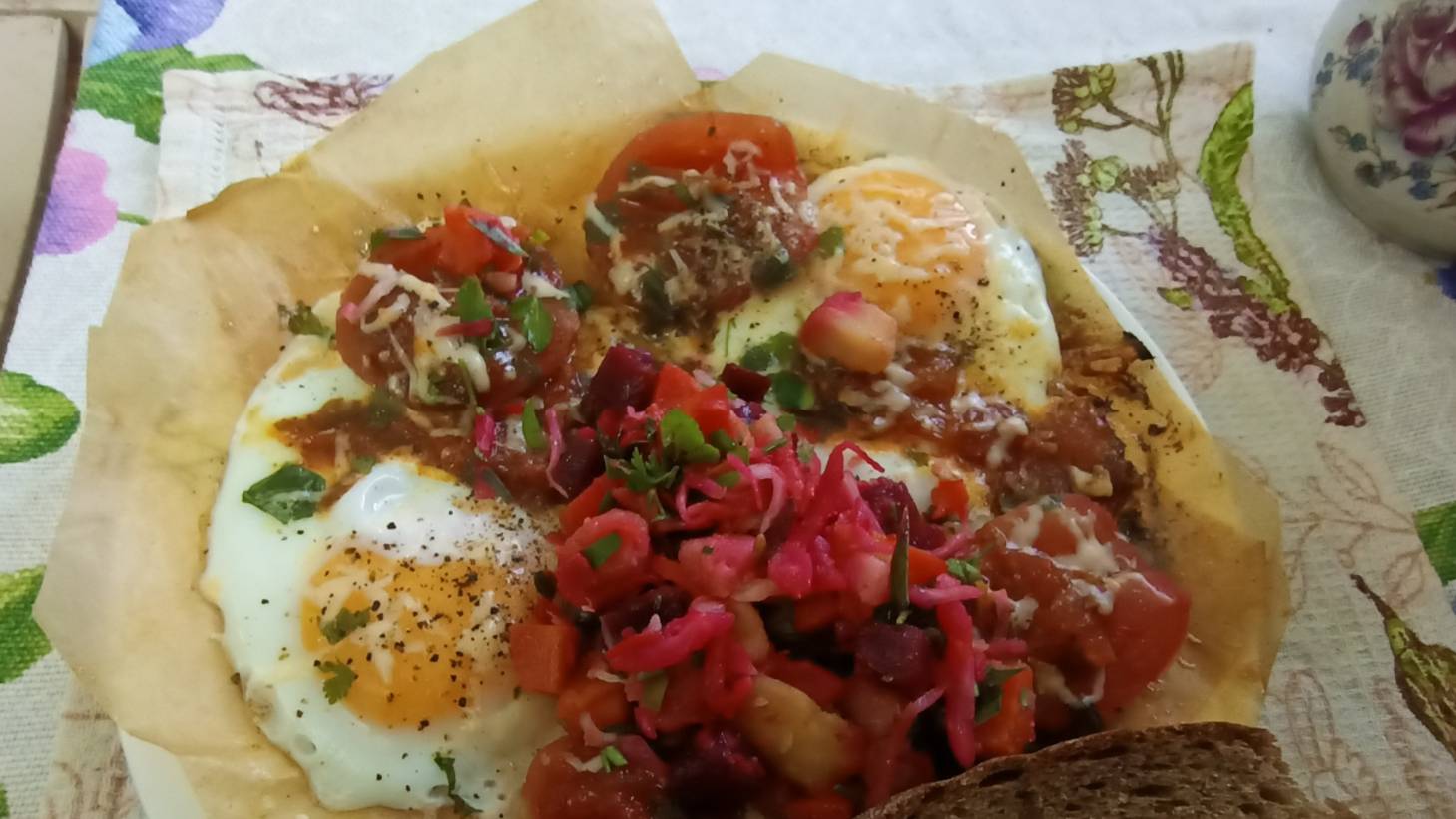 Яичница на пергаменте