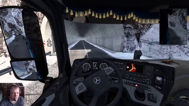 Euro Truck Simulator 2 сезон 12 серия 8 в горах
