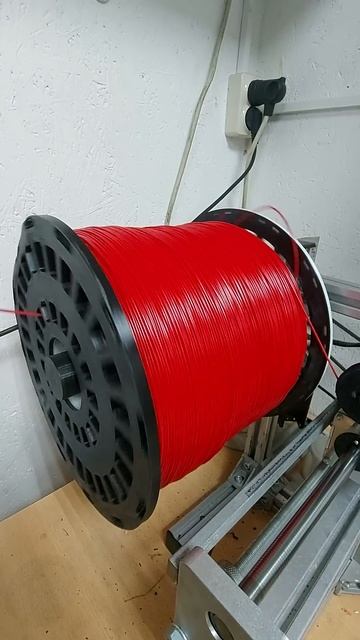 Рубиновый 10 кг катушка #petg #пластик #3d #3dprinter #3dпечать #3dпринтер #филамент #рекомендации