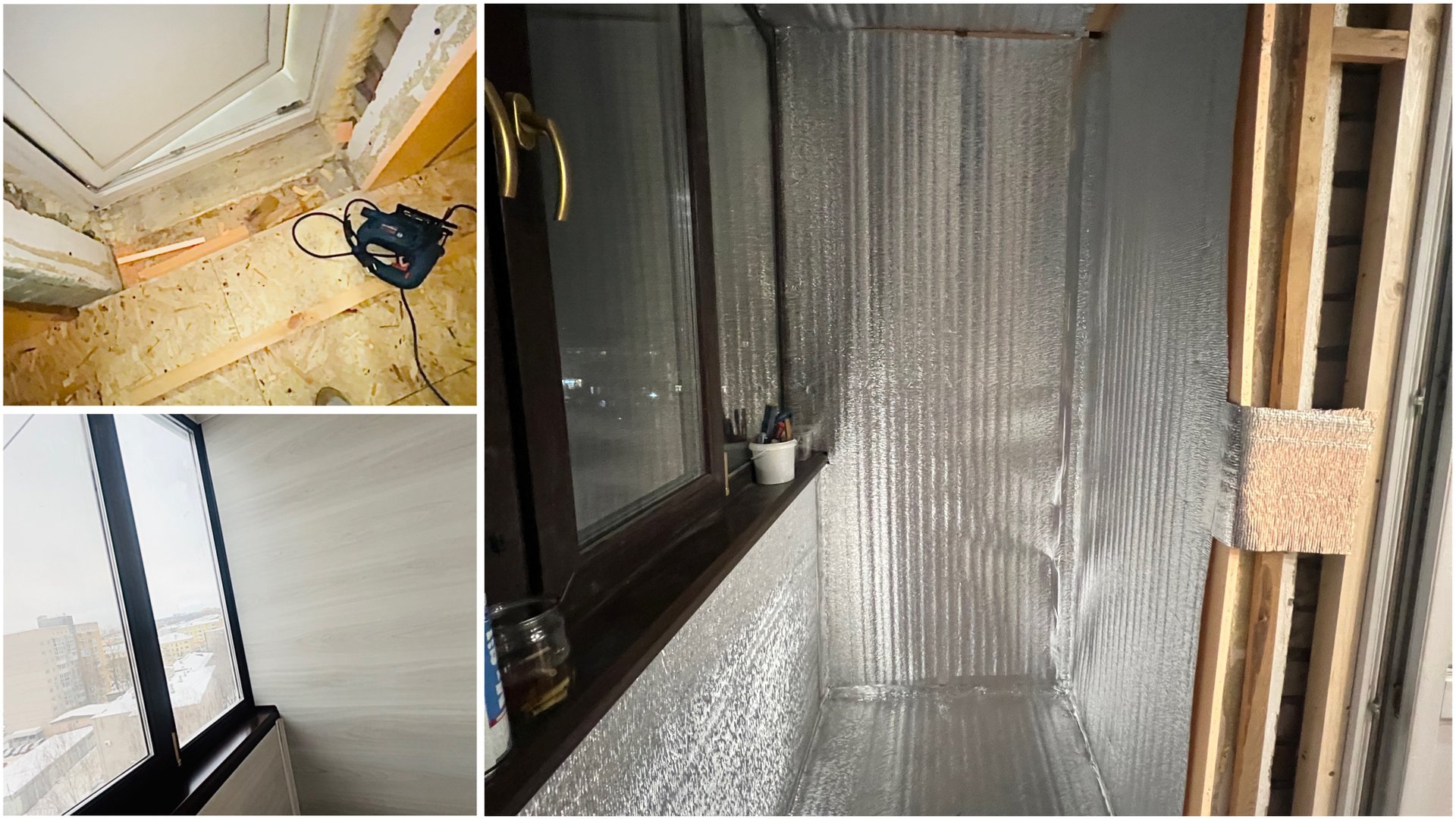 РЕМОНТ. Обшивка и утепление балкона своими руками