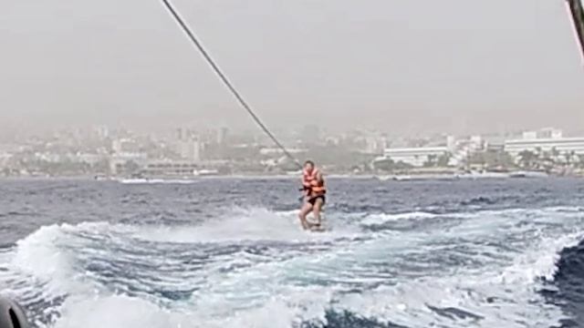 Вейборд в Эйлате, красное море, Израиль