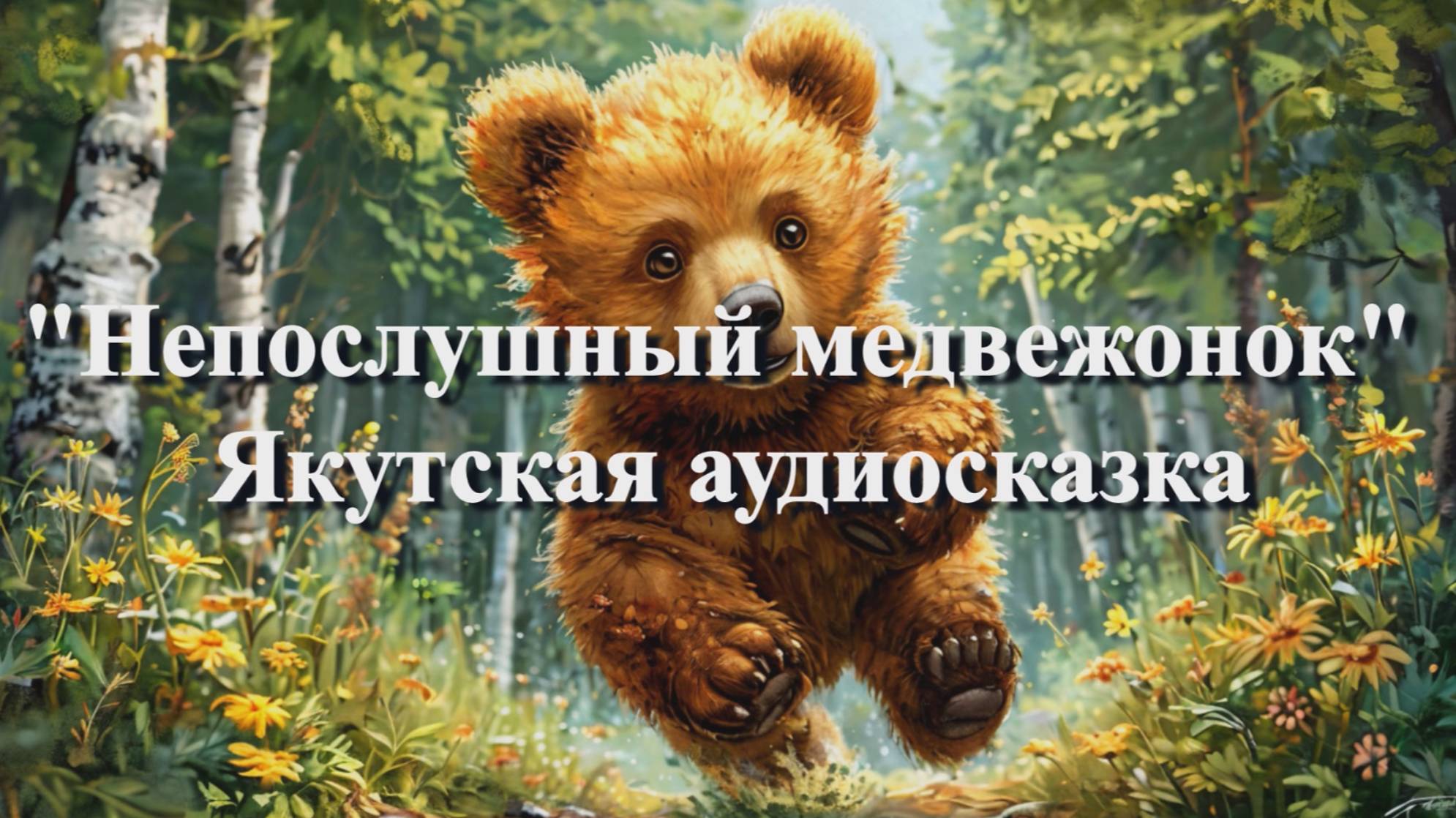 Непослушный медвежонок - Якутская аудиосказка