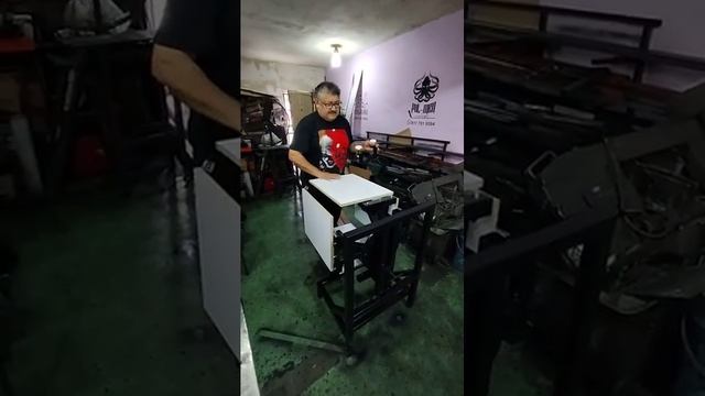 Малая карусель по шелкографии