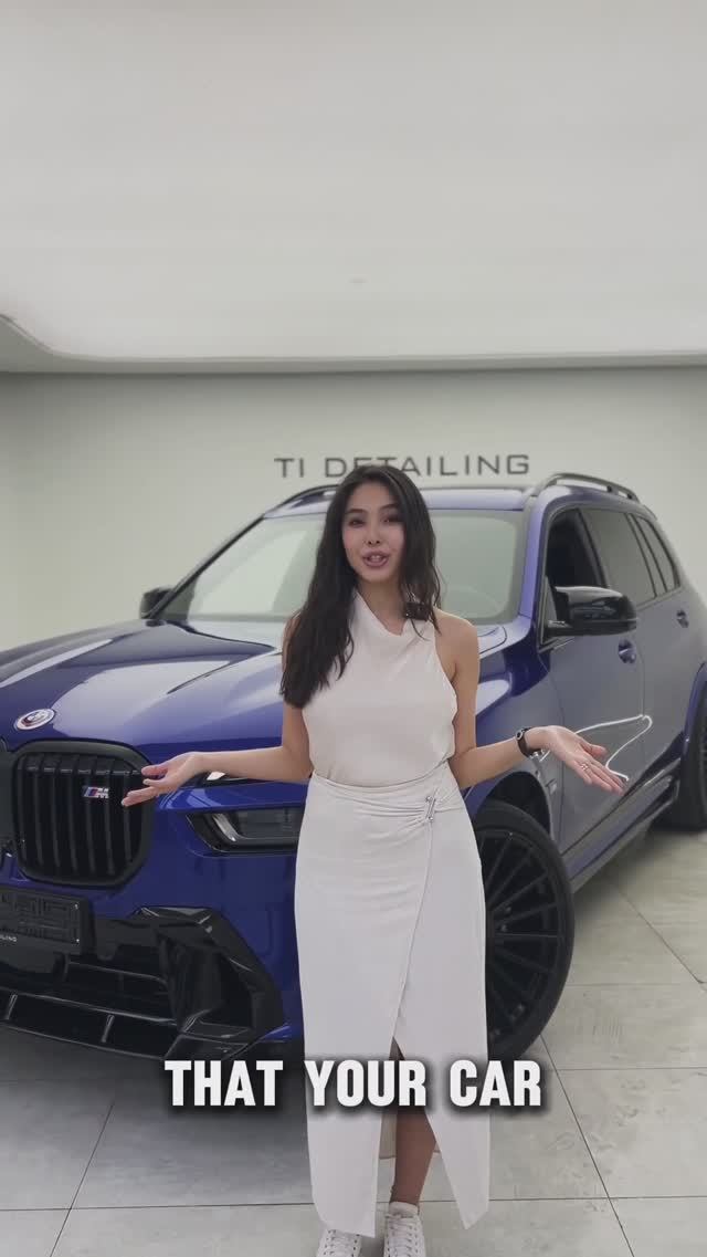 Идеальный проект BMW X7, установленный компанией TI detailing в Алматы, Казахстан