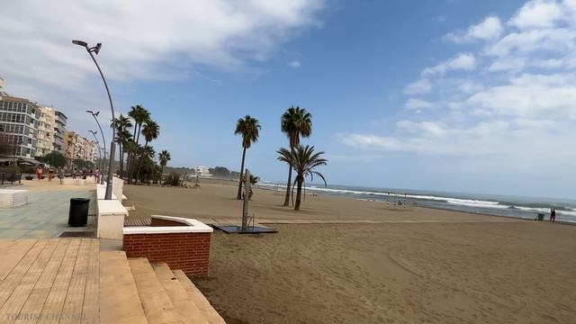 Эстепона — морской курорт, расположенный на побережье Коста-дель-Соль на юге Испании! 4k 60fps UHD