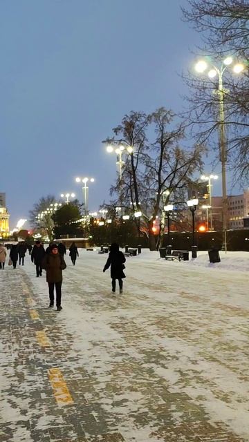 Екатеринбург зимний. #Плотинка