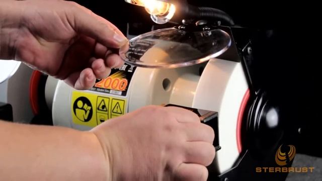 Двухдисковый заточной станок с подсветкой Proma BKL-2000