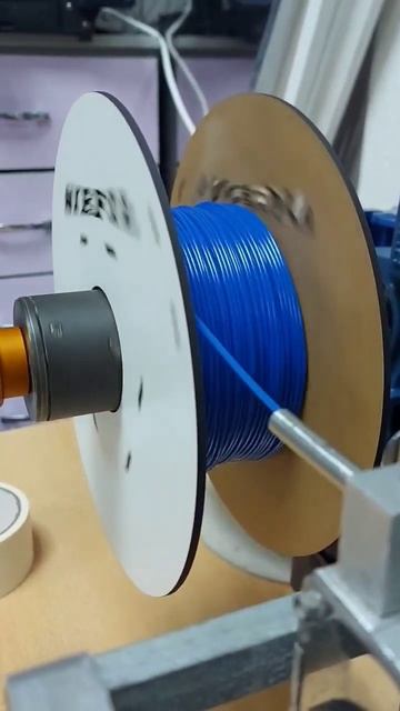 Синий #3dprinter #пластик #petg #филамент #3d