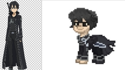 ⚔️Sword Art Online - Kirito (Pony Town)