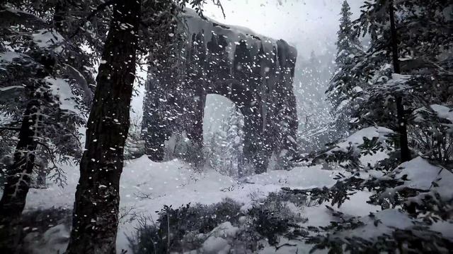 Шум ветра и снега для отдыха от бессонницы и стресса