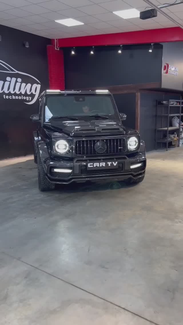 Sound на Renegade Design полный карбоновый обвес для Mercedes-Benz Gclass.