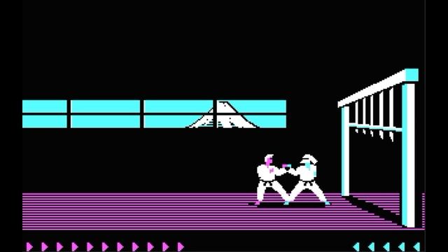 Karateka - пиксельный файтинг