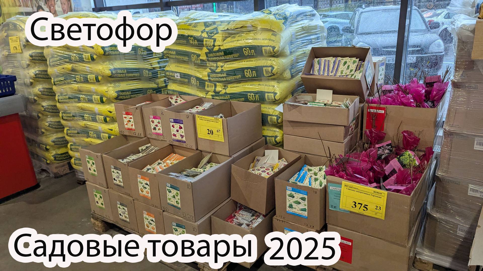 Срочно в Светофор 🚦 Грунт, семена, гортензии, садовые товары 🔥 Садовые новинки  2025