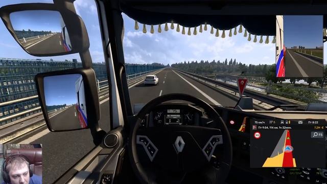 Euro Truck Simulator 2 сезон 12 серия 11 Братья славяне на механе