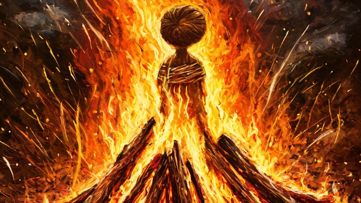 Веселье у костра