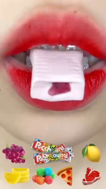 asmr ВИНОГРАД ЖЕВАТЕЛЬНЫЙ звуки еды