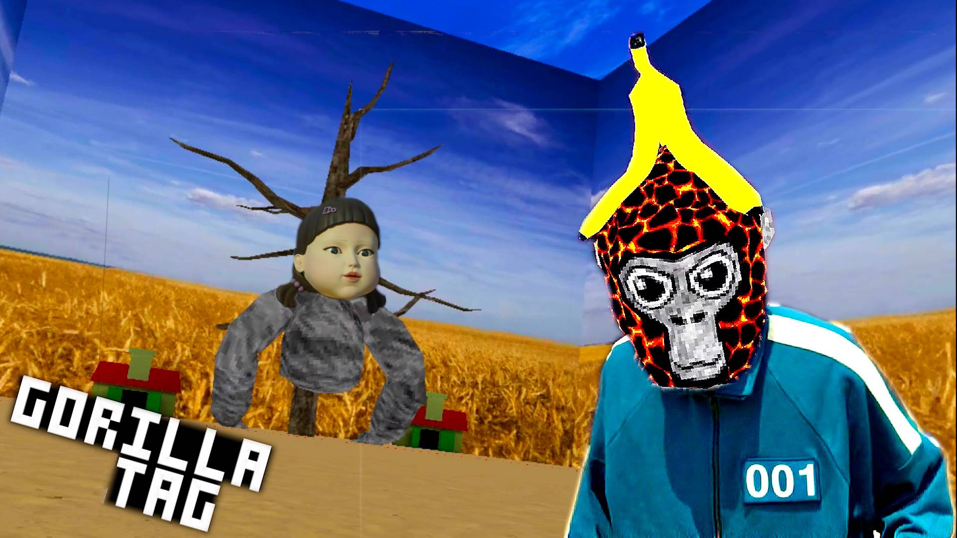 Gorilla Game / ИГРА В КАЛЬМАРА В ГОРИЛЛА ТЭГ