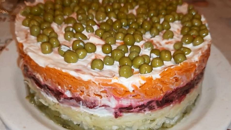 Французский пирог (постное блюдо)