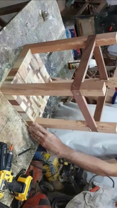 Мастер-класс часть-5 как сделать/изготовить табуретку из дерева своими руками