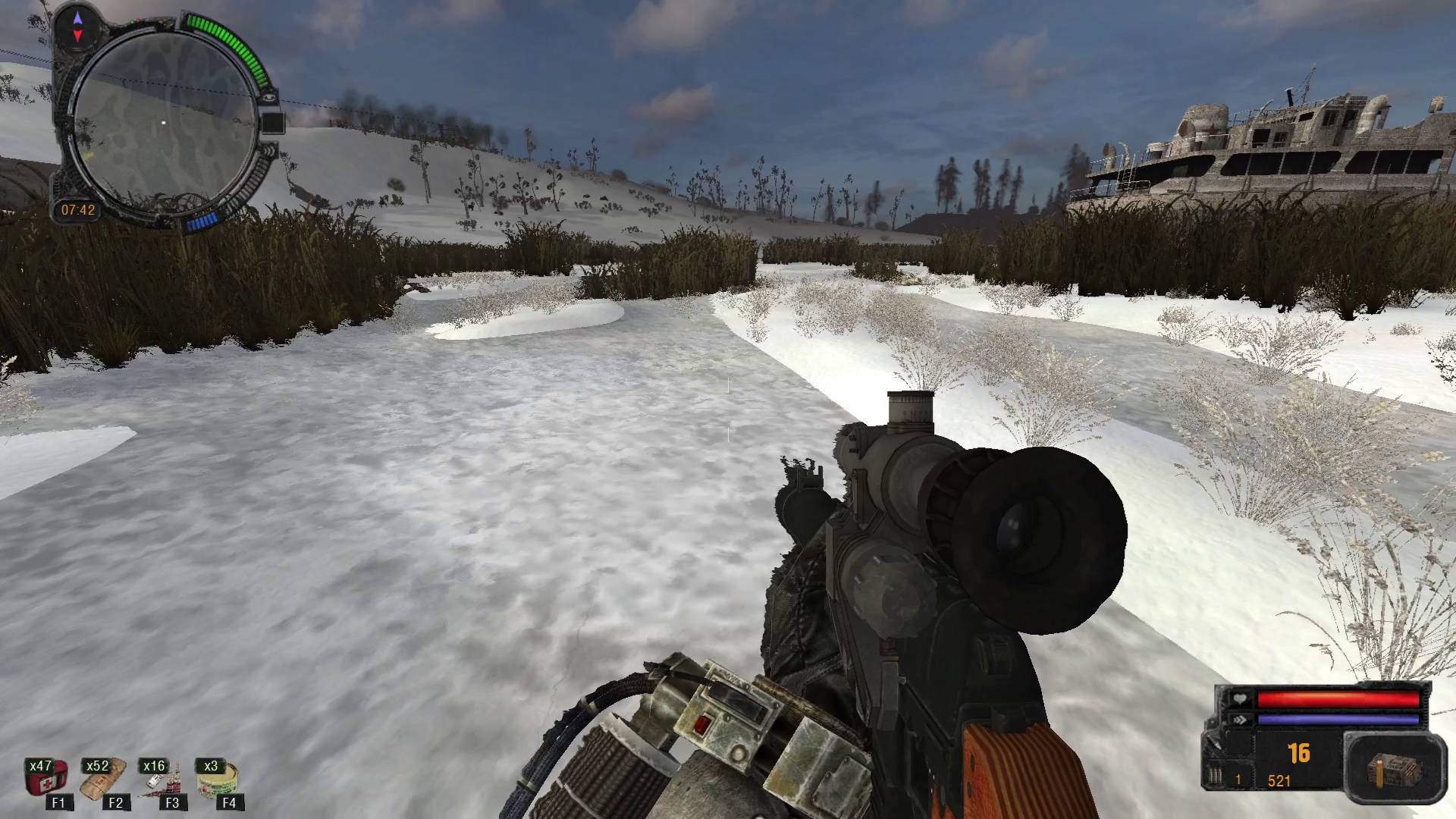 сталкер зимний путь серия 11 прохождение