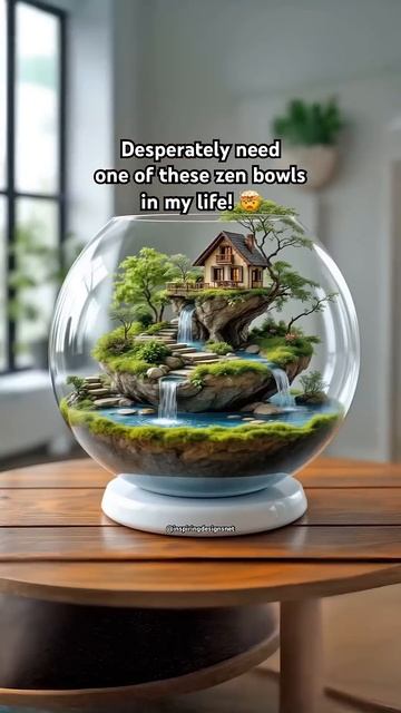 Дзен-чаша аквариум