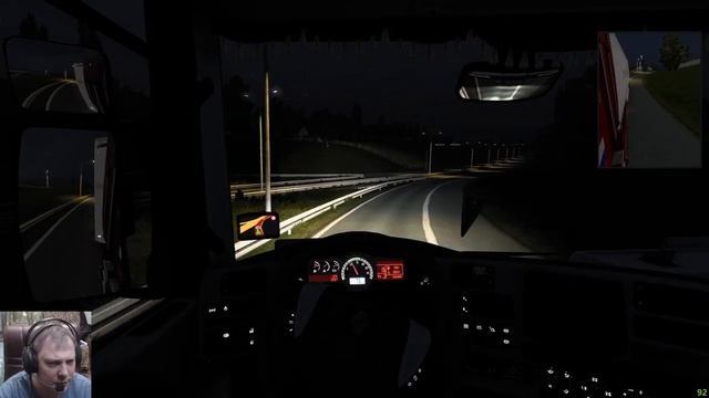 Euro Truck Simulator 2 сезон 11 серия 13 Ночная Словакия МП