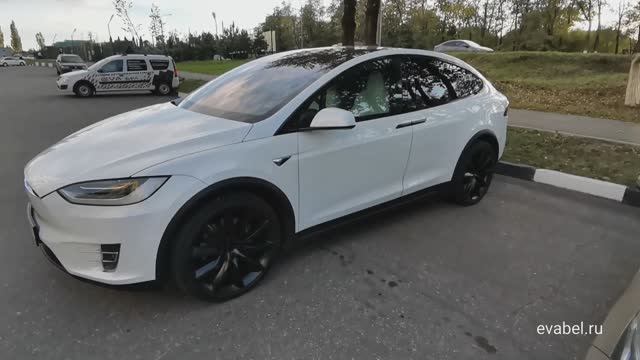 Tesla Model X механические сиденья eva коврики в салон evabel.ru 8800-222-48-45