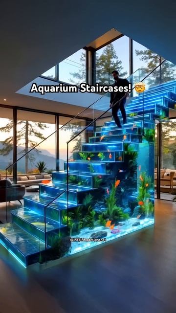 Аквариумные лестницы