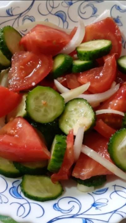 Мой Любимый Салат / из Огурца и Яблока / Очень Вкусно Пахнет / Арбузом !