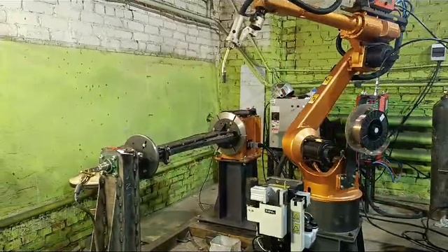 Запуск роботизированной ячейки на предприятии в Кирове