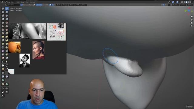 21. Female head feedback 03