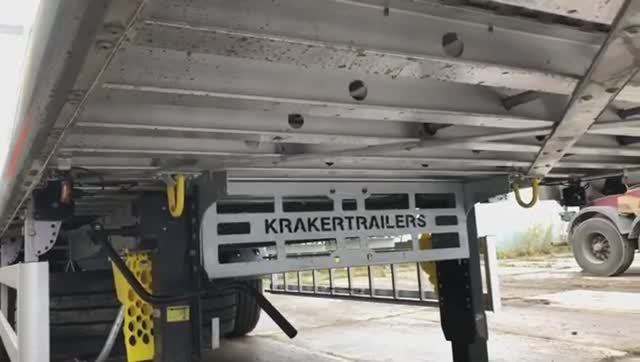 Усиление в районе ССУ на полуприцепе Kraker K-Force