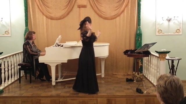 И.Штраус  "Ах, какой чудный бал" и Куплеты Адели 2д."Милый маркиз", исп. Ирина Осинская