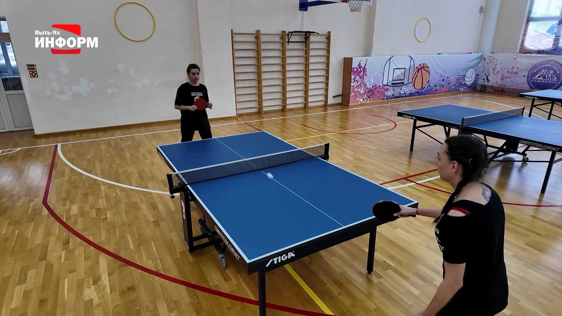 Турнир по настольному теннису среди женщин