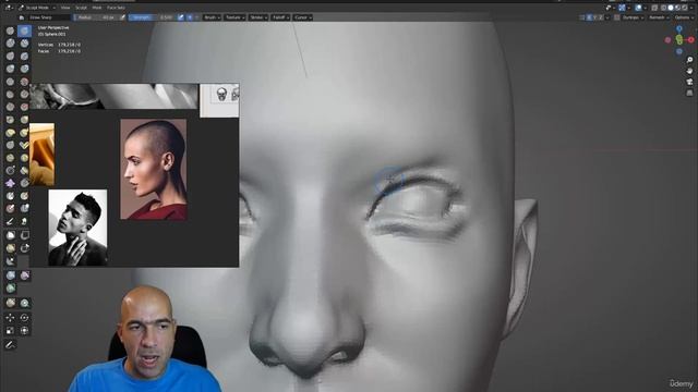 20. Female head feedback 02