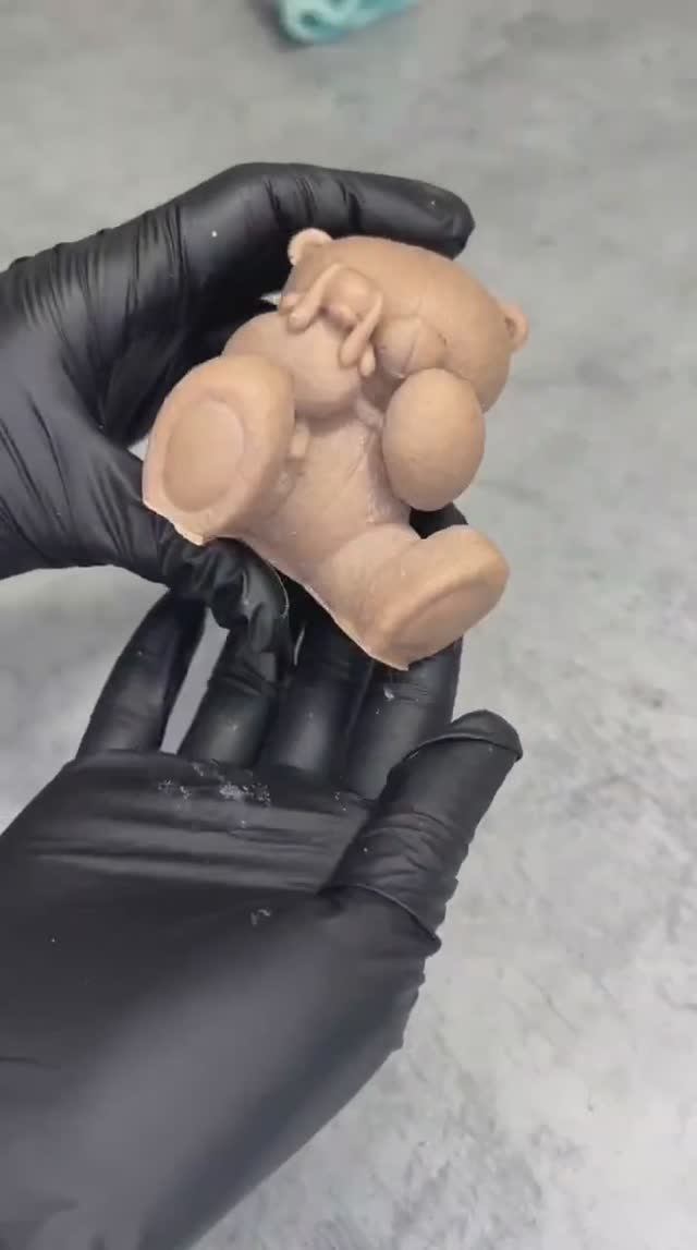 Силиконовая форма №188 "Мишка - пухлик"