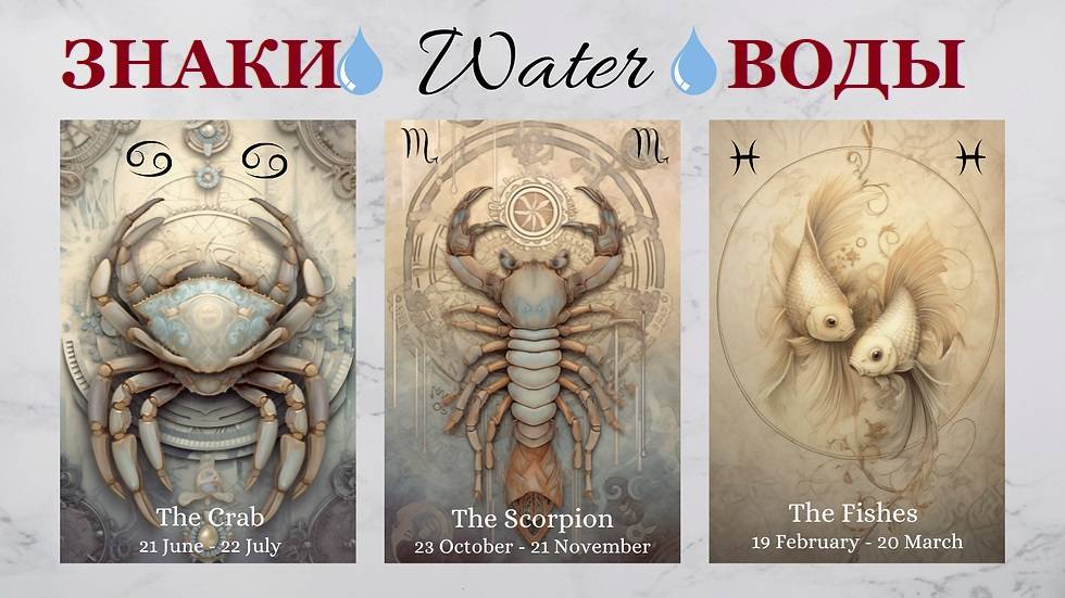 ОБЩИЙ ПРОГНОЗ ДЛЯ РАКОВ, СКОРПИОНОВ, РЫБ