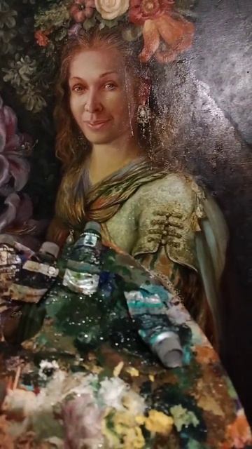 Художник Ирина Сидорина цитирует Рембрандта