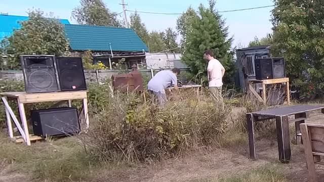 Первый монтаж сцены 2022