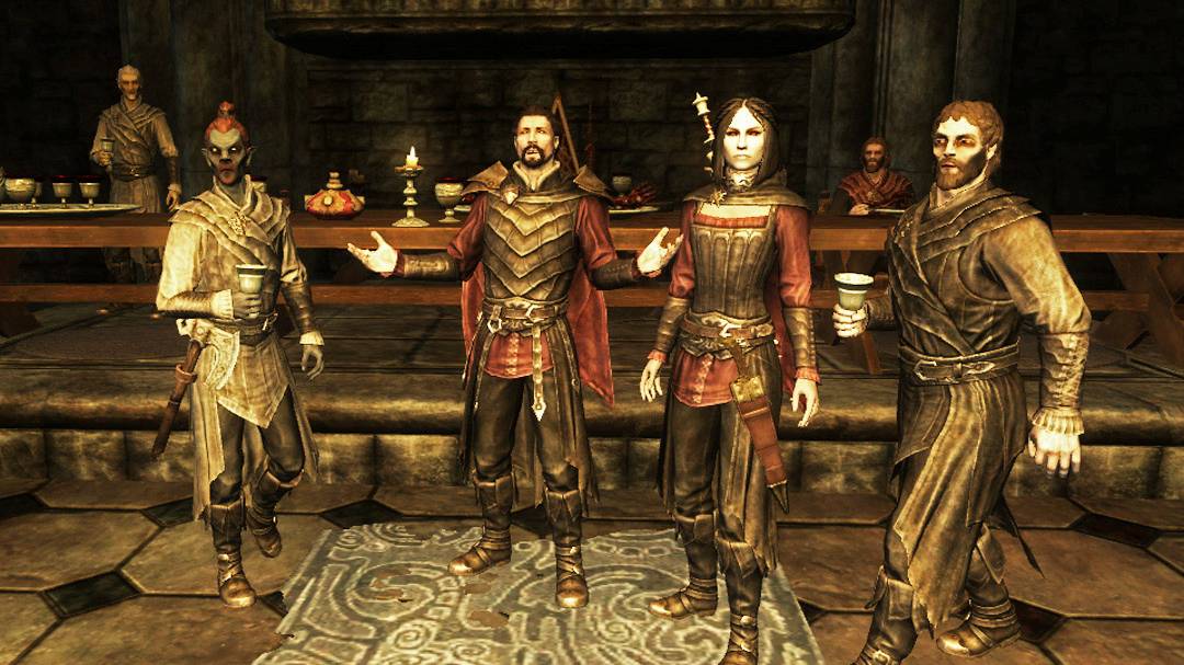 The Elder Scrolls V: Skyrim Special Edition Встретили Серану в Башне Стражи Рассвета Поиск Мотылька