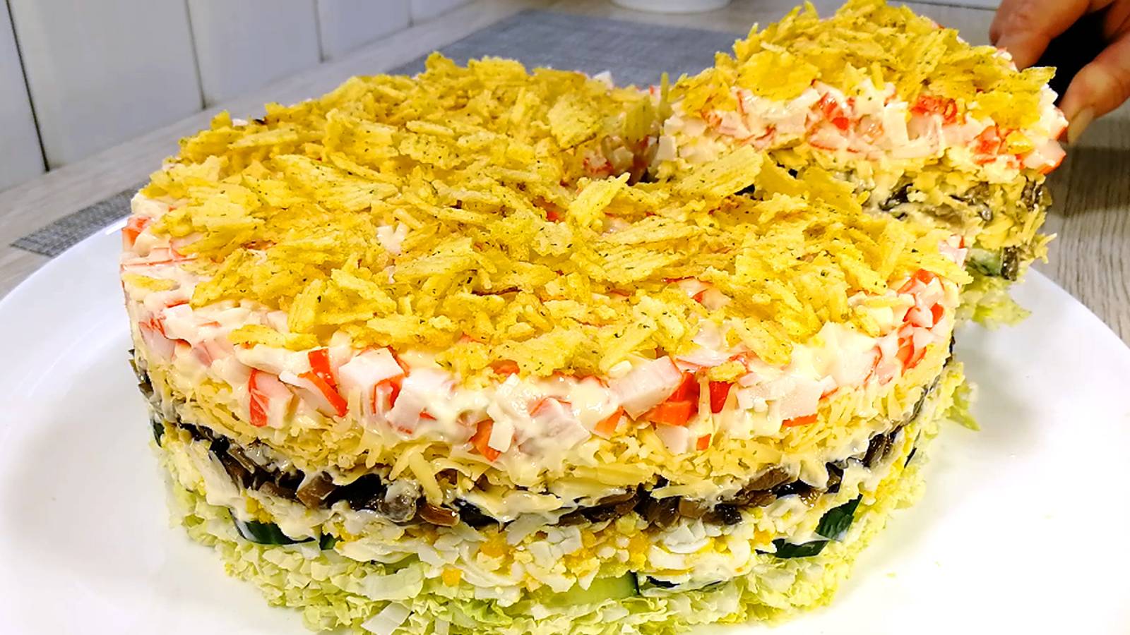 Такого Вы еще не пробовали - идеальный Салат-Новинка на праздничный стол!