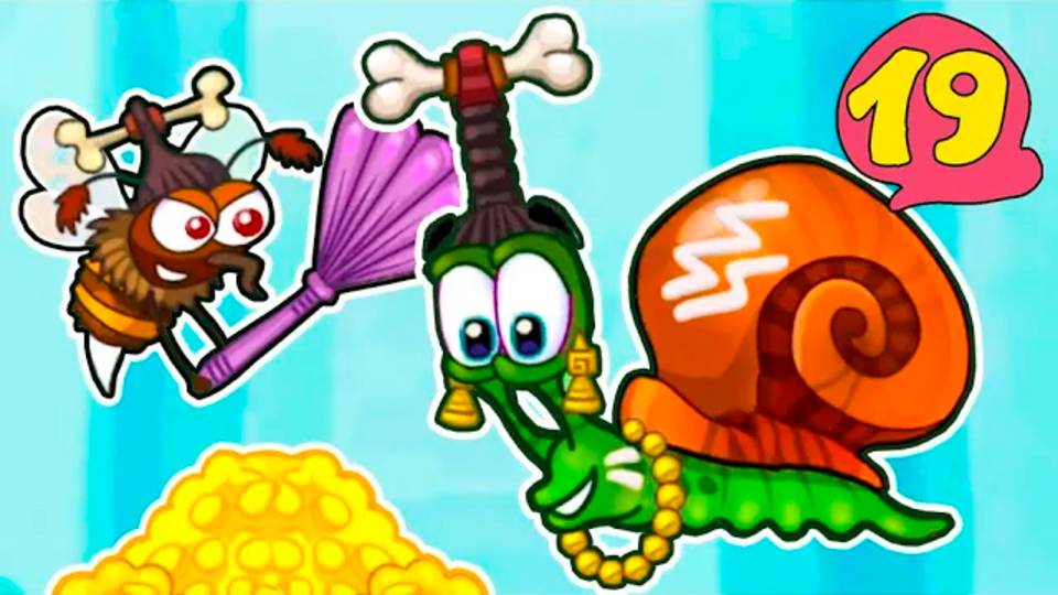 Супер УЛИТКА БОБ №19. Островная история. ФИНАЛ. Мультик ИГРА Snail Bob 2 на канале Хвостик ТВ
