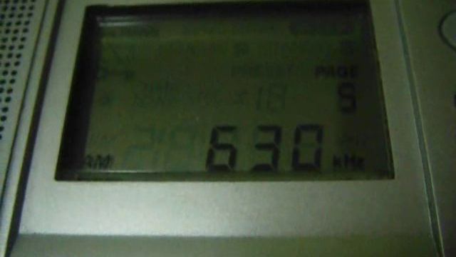 [MW DX] 630 kHz VOV1 Đài Tiếng nói Việt Nam (Lương Ninh, VTN) 18.03.2018