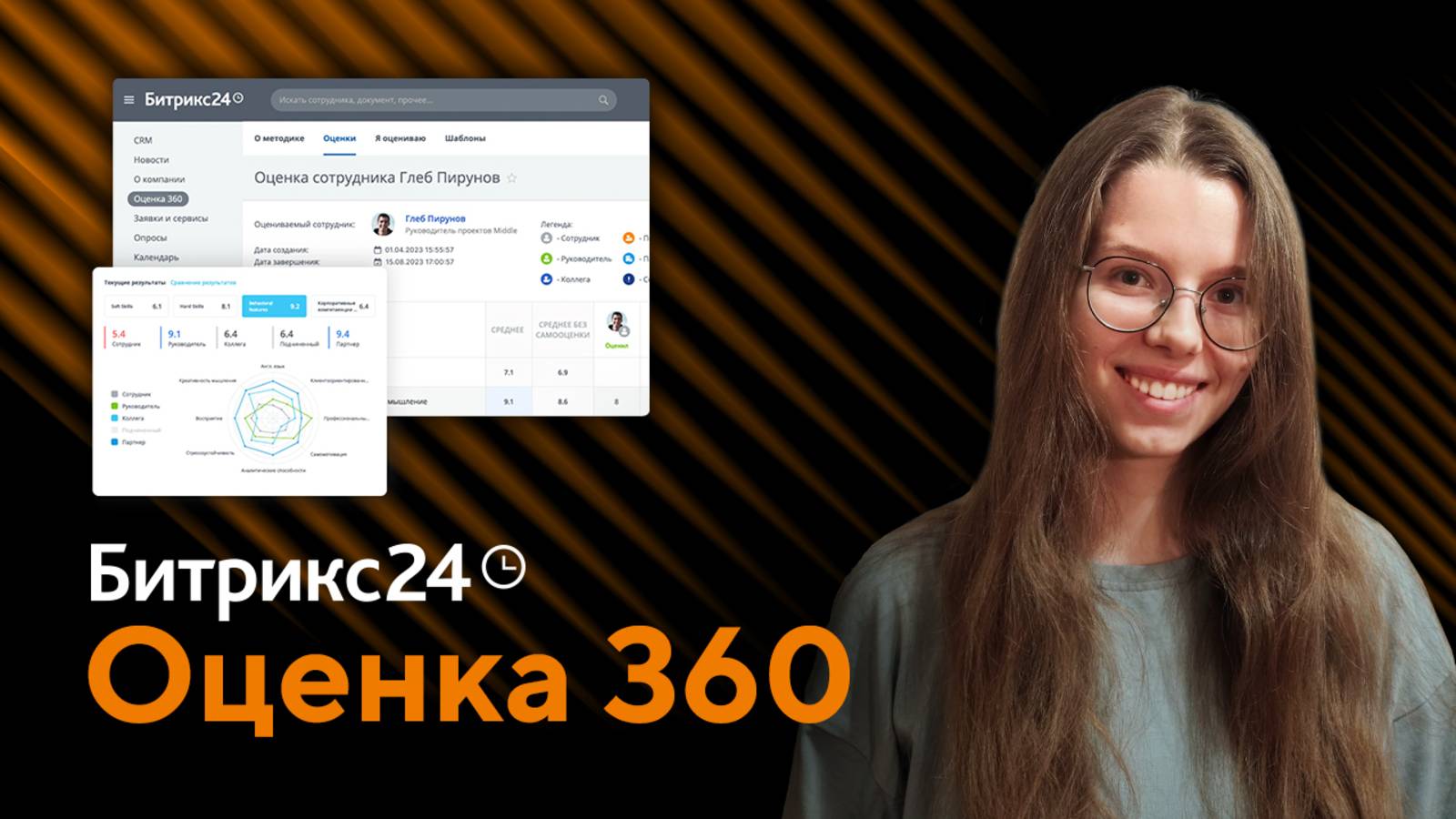 Обучающая инструкция по оценке 360 в Битрикс24