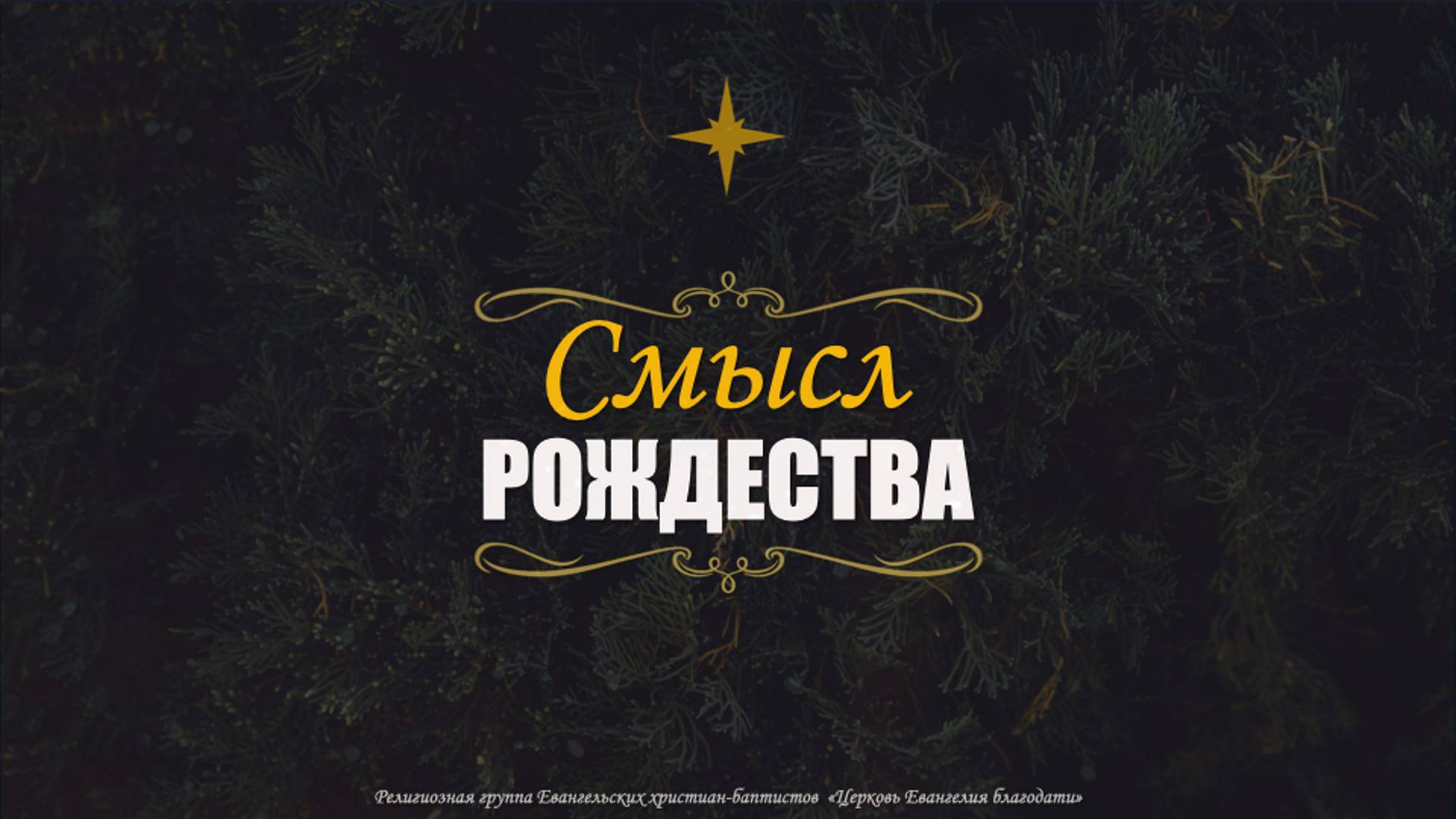 "Смысл Рождества" l Алексей Крошкин 07.01.2025
