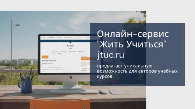 Сервис дистанционного обучения "Жить Учиться" для авторов учебных курсов