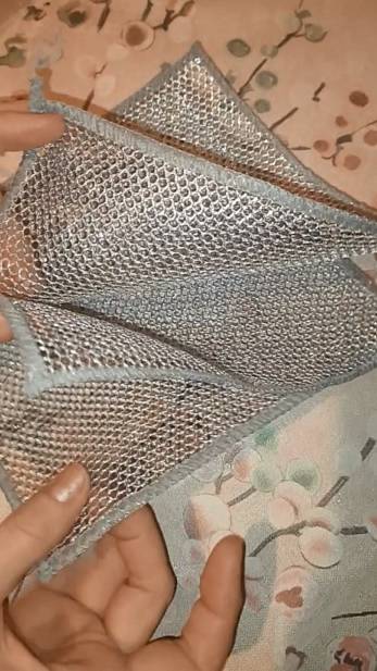 Сетка для мытья посуды (обзор).