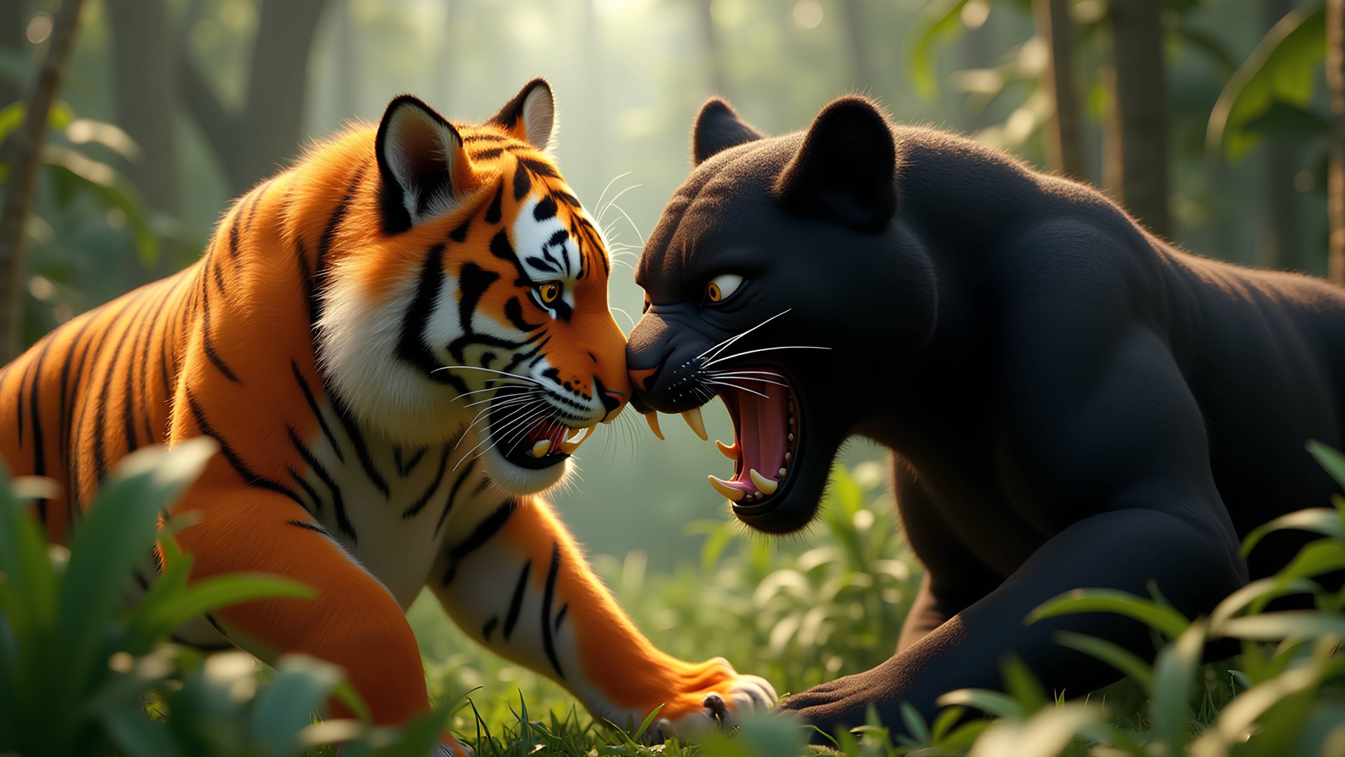 🔥 Тигр и Гусь: Опасности Джунглей 🐯🦢 | 2 серия🌴🌅