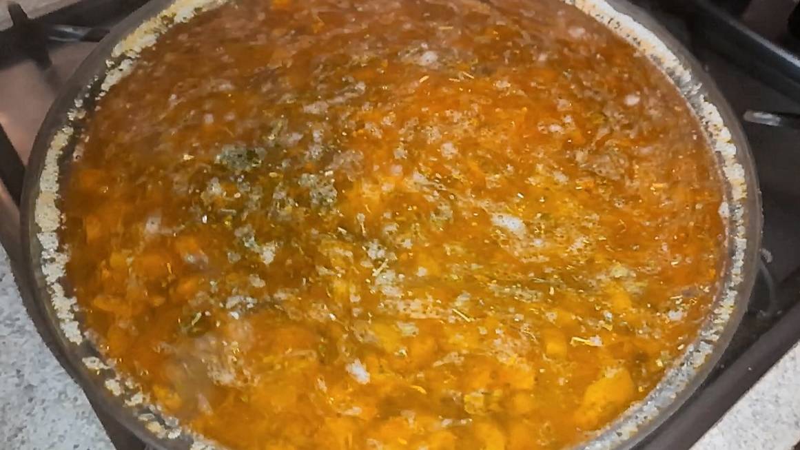 Грибная солянка (постное блюдо)