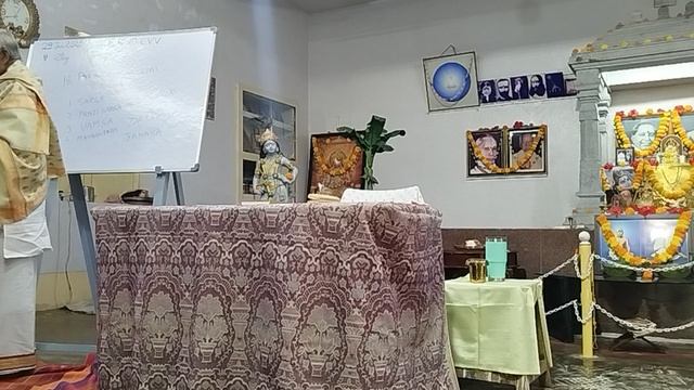 Семинар Шри Сайлам 2025. День 13. Ашвини стотрам. Комментарии . Ананта Кришна.